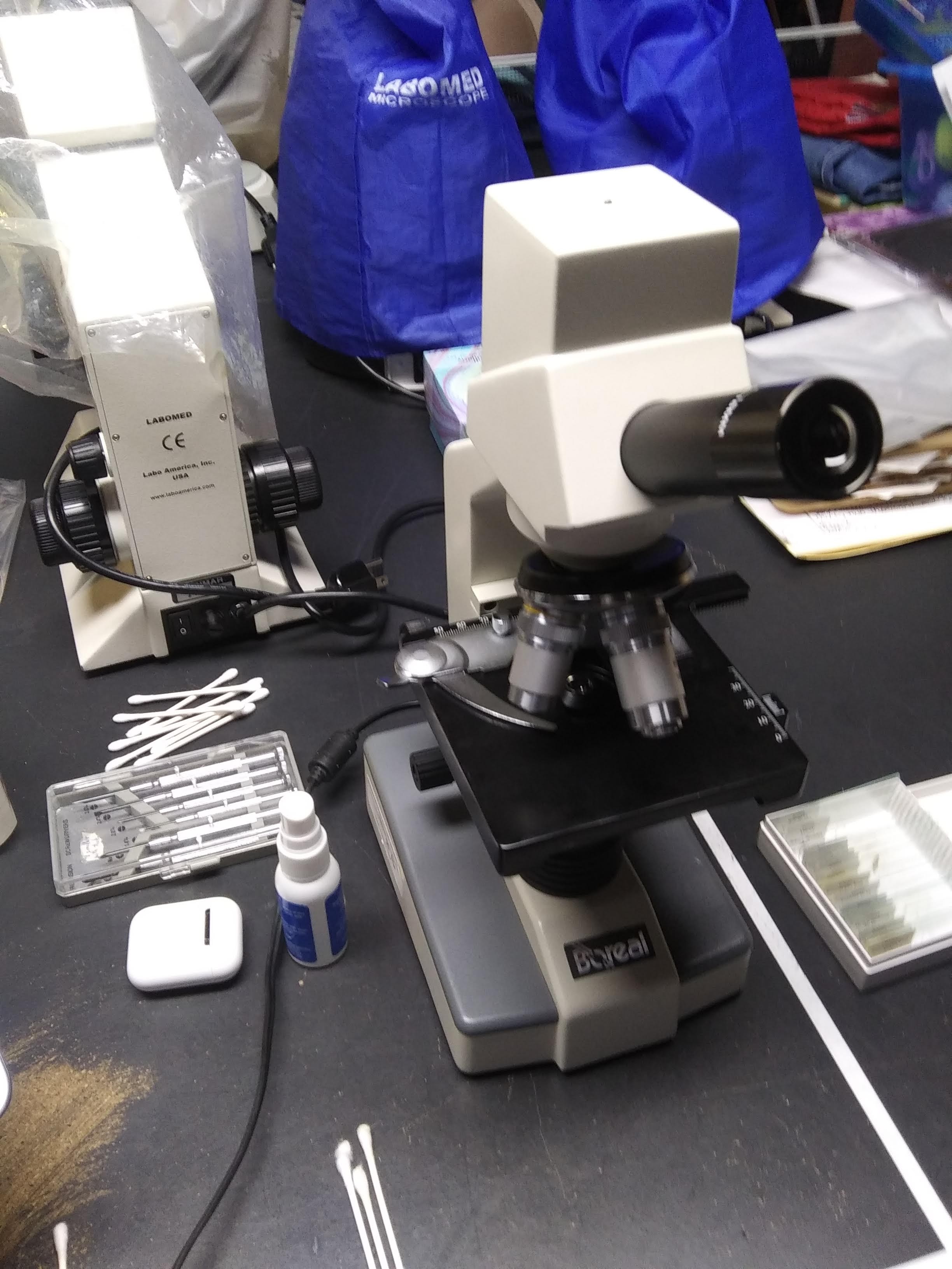 Biology by the Math Mom: In House Microscope Repair...Literally!