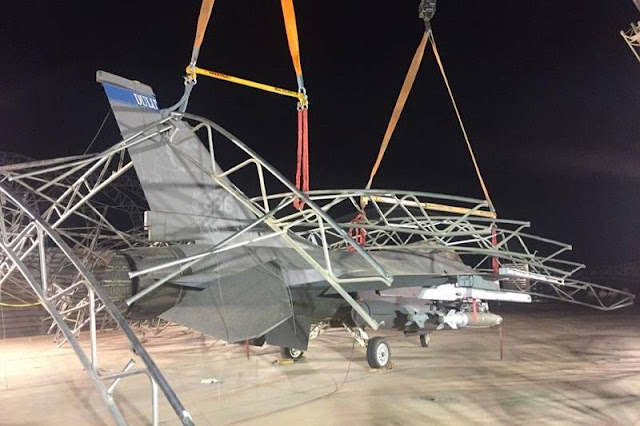 Battle-damaged ANG F-16 fighters return to service - Blog Before Flight ...