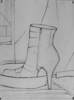 Basic Drawing 1: Free-hand Perspective - Working from Loose to Tight