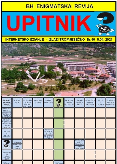 ENIGMATIKA (tupljenje i oštrenje): NOVI "UPITNIK"