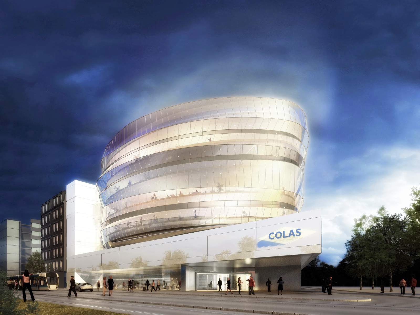 VOID MATTERS: Projects Wanted - Colas Headquarters, by IAD + Rafael de ...