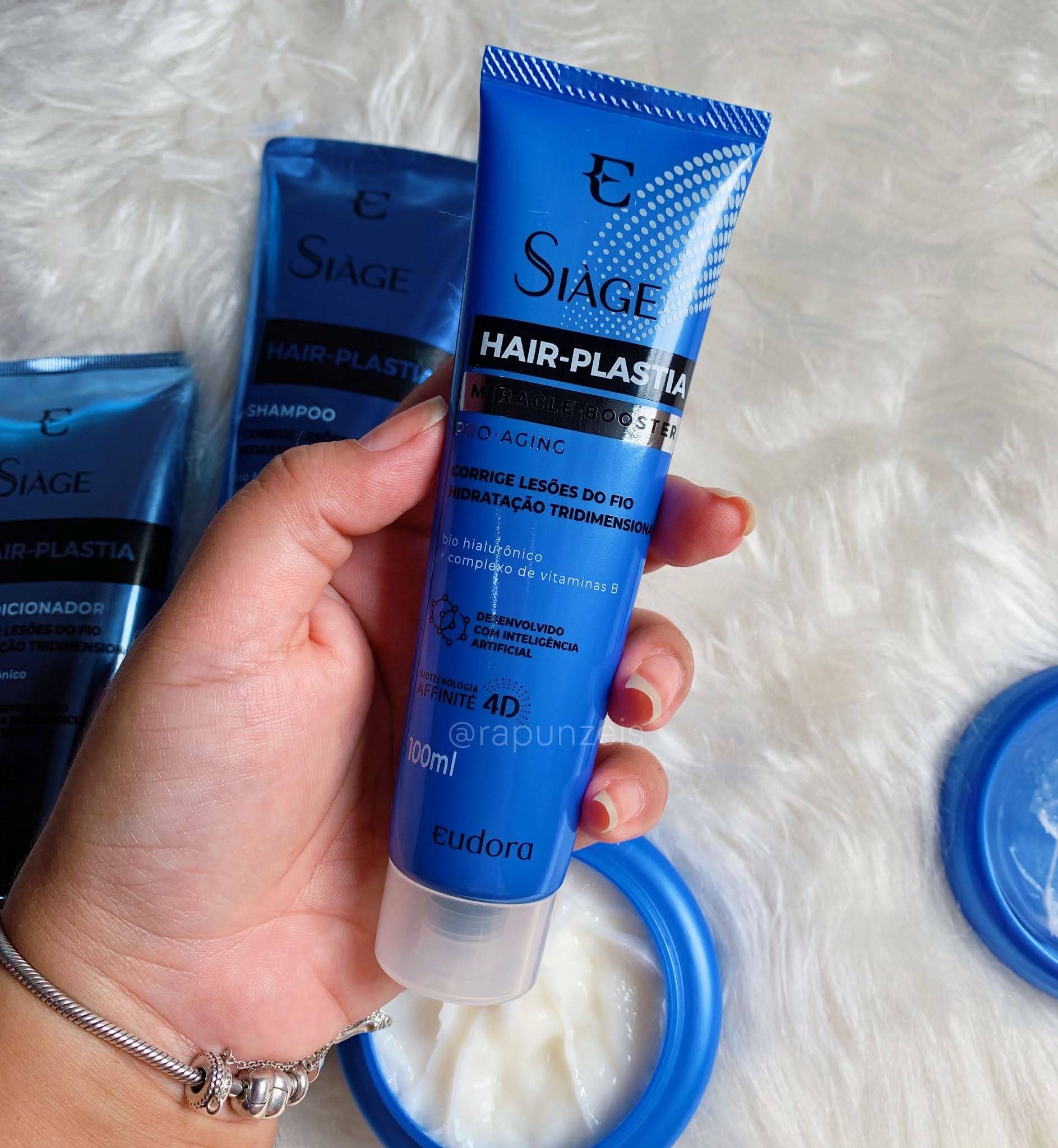 RESENHA SIÀGE HAIR-PLASTIA EUDORA - Clube das Rapunzéis
