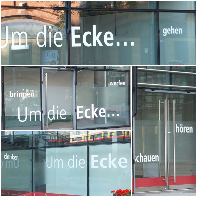 Gwendolins Baustellen: Um die Ecke ...