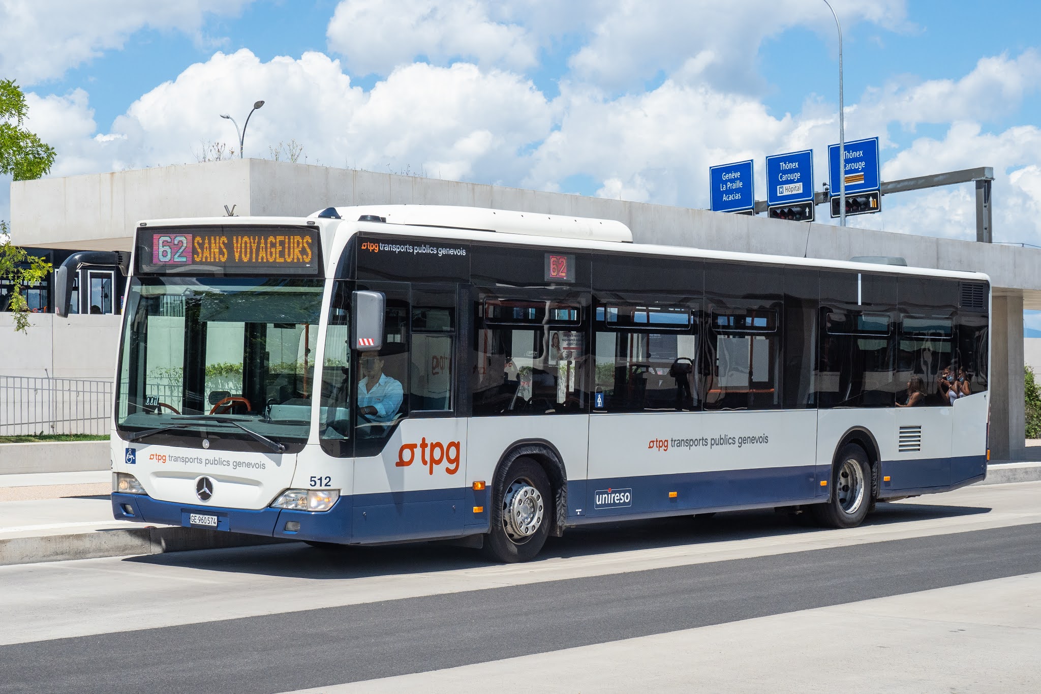 ÖFFENTLICHER VERKEHR: TPG Bus Mercedes Citaro O530 512 > TPG Lancy ...