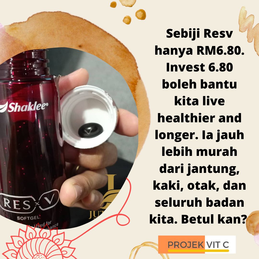 KENAPA ANDA PERLU AMALKAN RES V SHAKLEE? - Bonda Miza, Pengedar ...