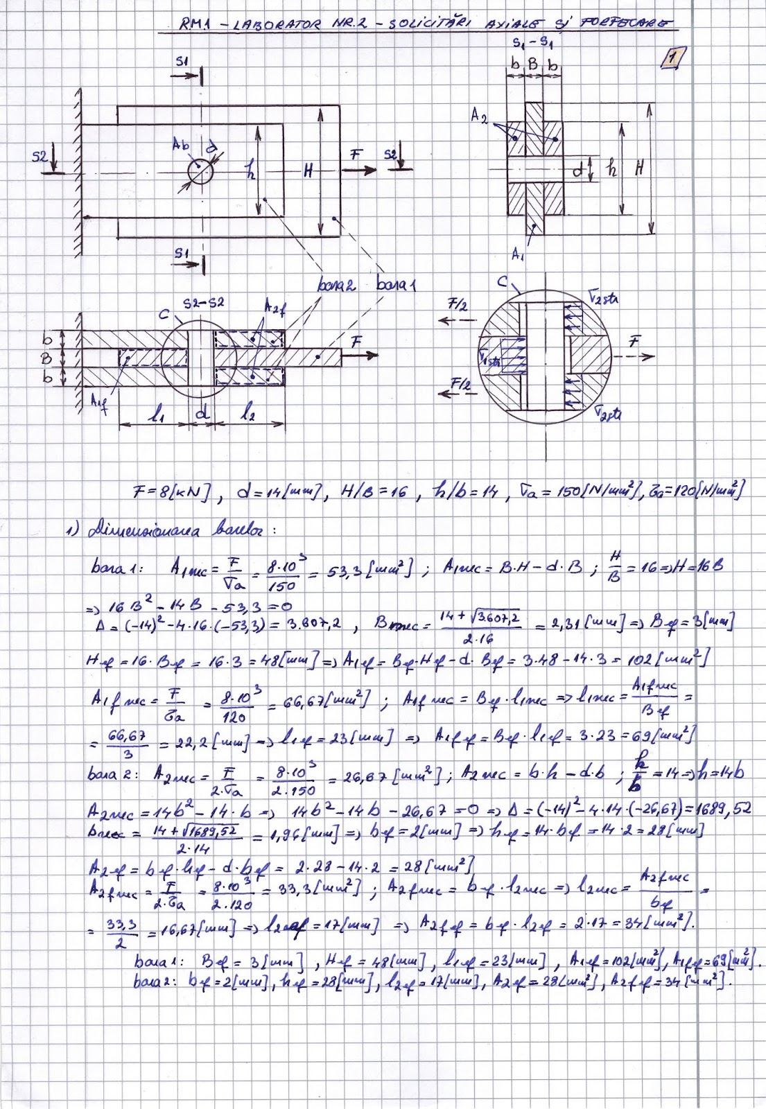 Rezistenta Materialelor - Mechanics of Materials - Résistance des ...