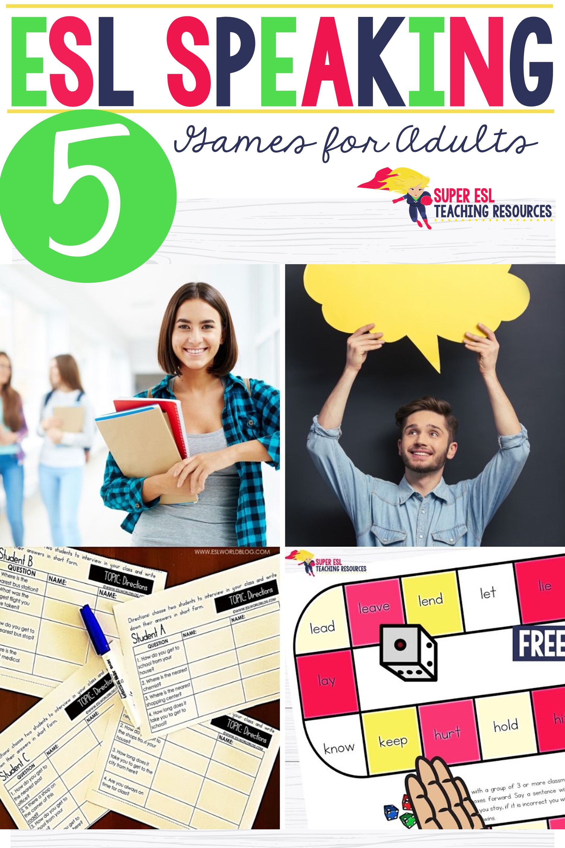 Trò Chơi Cho Người Lớn Học Tiếng Anh Games For Esl Adults