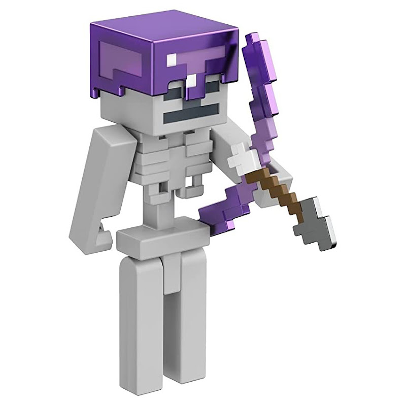 Minecraft Skeleton Craft-a-Block Series 4 Figure | Minecraft Merch