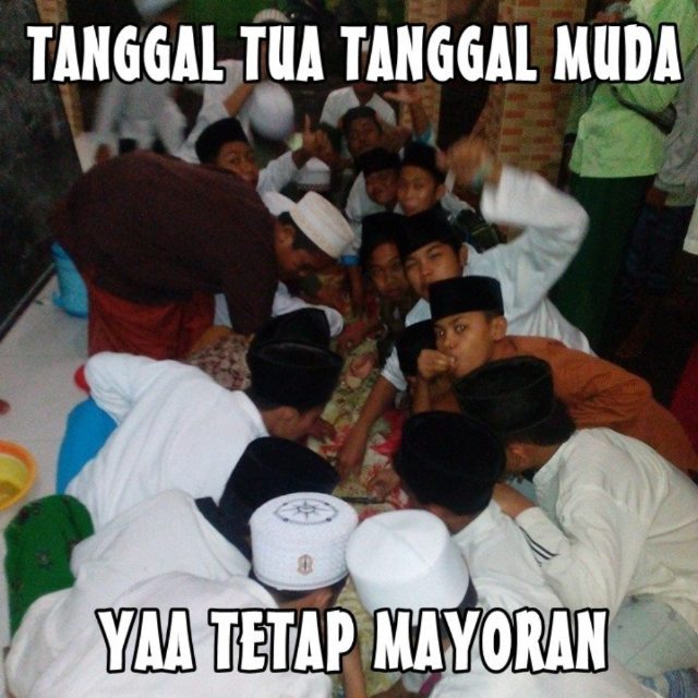Memes Lucu Santri
