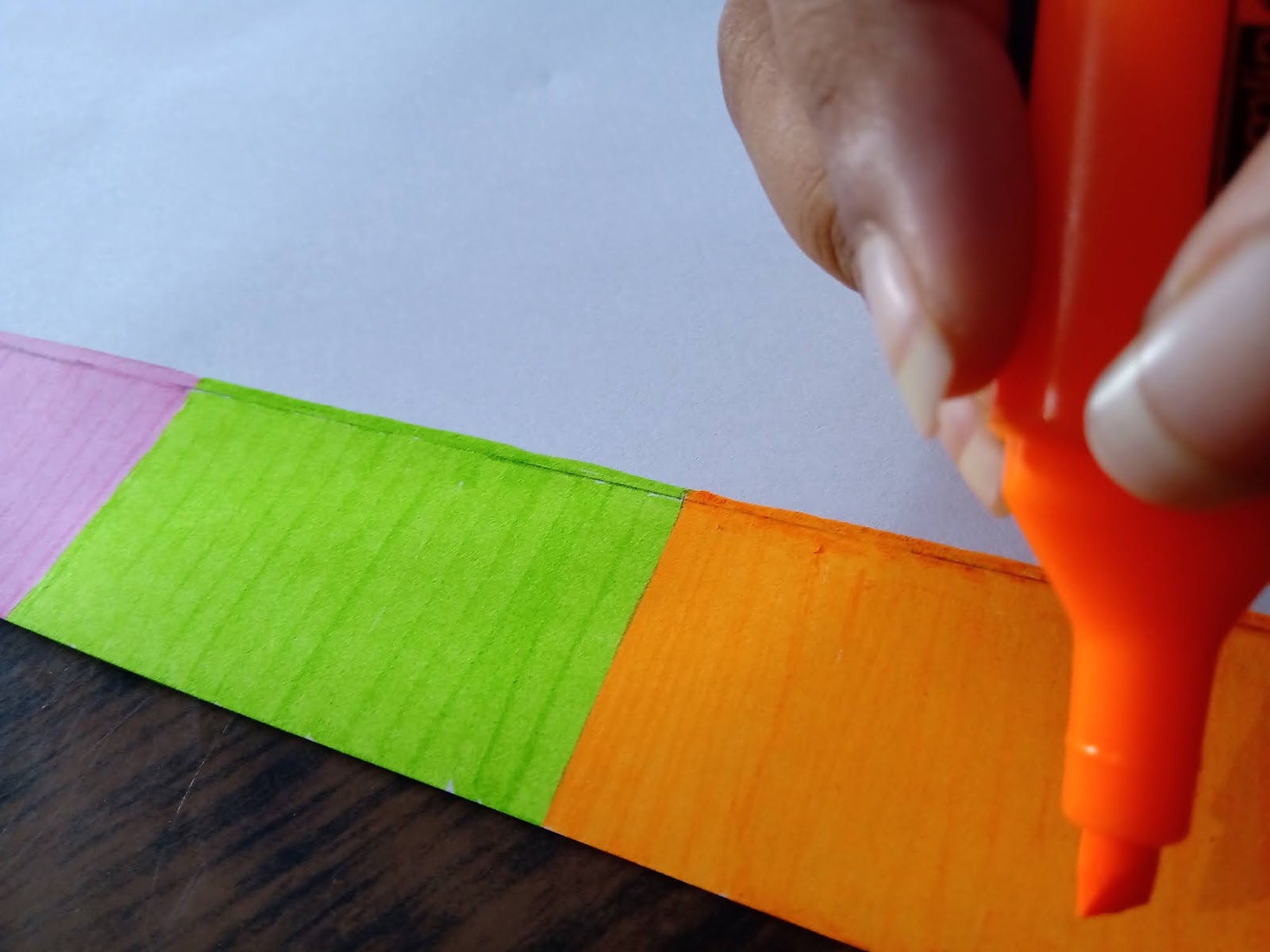 Dear Study: How to decorate border with highlighters | White Chart or ...