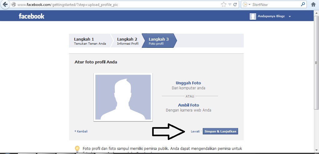 Cara mudah membuat akun Facebook terbaru | anda punya blog