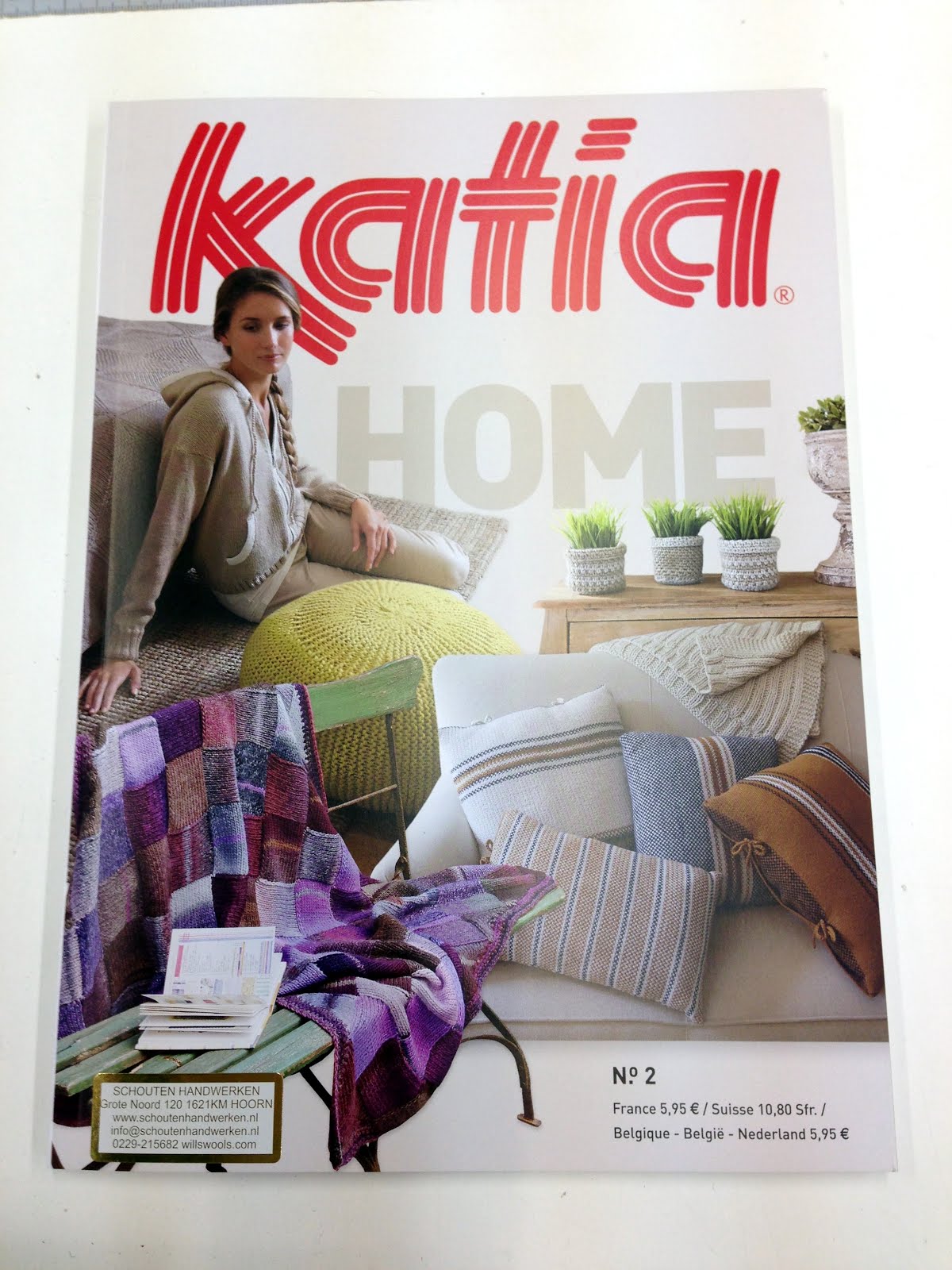 Will's Wools: Nieuw Katia Home haak- en breiboek. New Katia Home knit ...