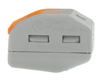 #RS475-1437 #Wago 222 Series Non-Fused Terminal Block, 3 Way/Pole ...