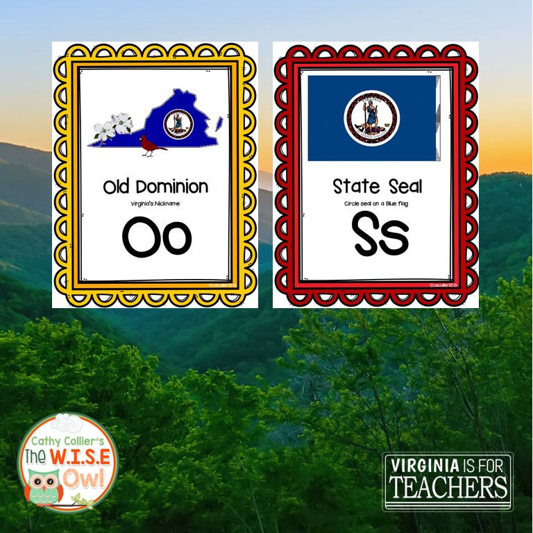 Virginia A to Z: A Alphabet for Social Studies | Virginia is for Teachers