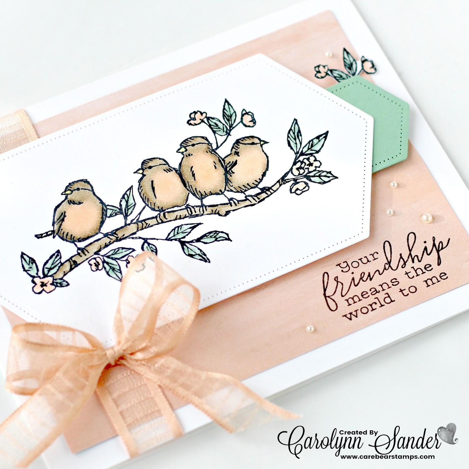 Care Bear Stamps: Stampin' Up! Free As A Bird Stamp Set - #TGIFC216