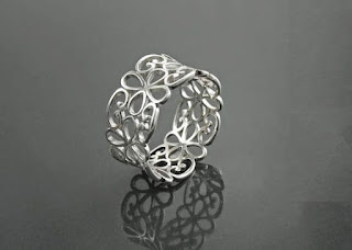 Designer silver rings