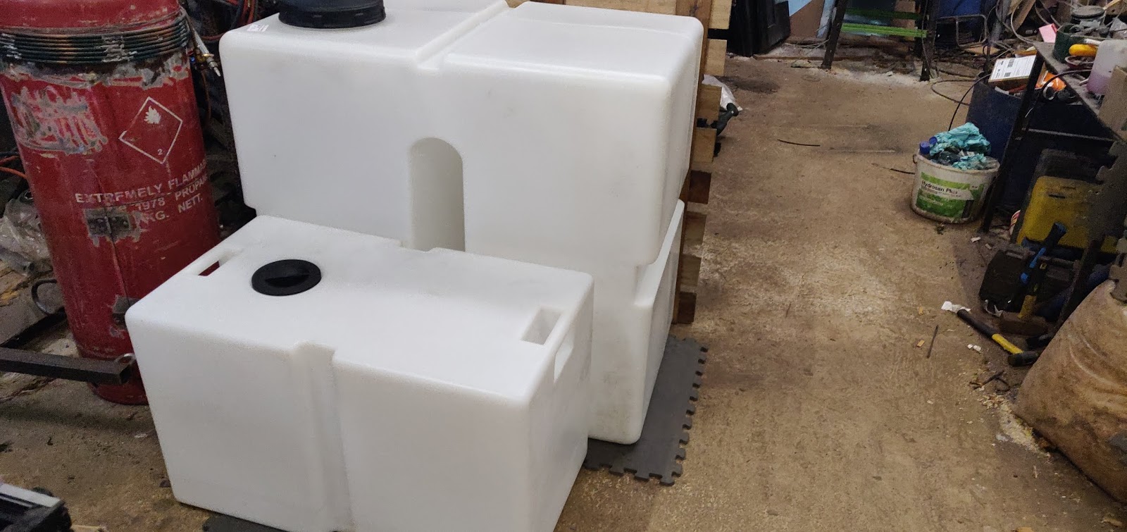 Tatra Overland Truck Build: Water Tanks