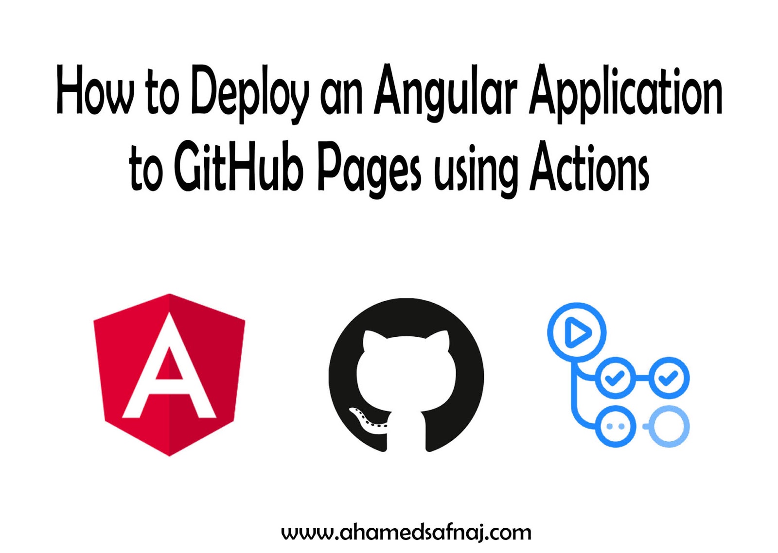 How to Deploy an Angular Application to GitHub Pages using Actions ...