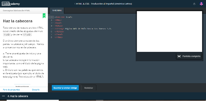 Guillermo Olivera TIC 2ºBach: Aprendiendo HTML
