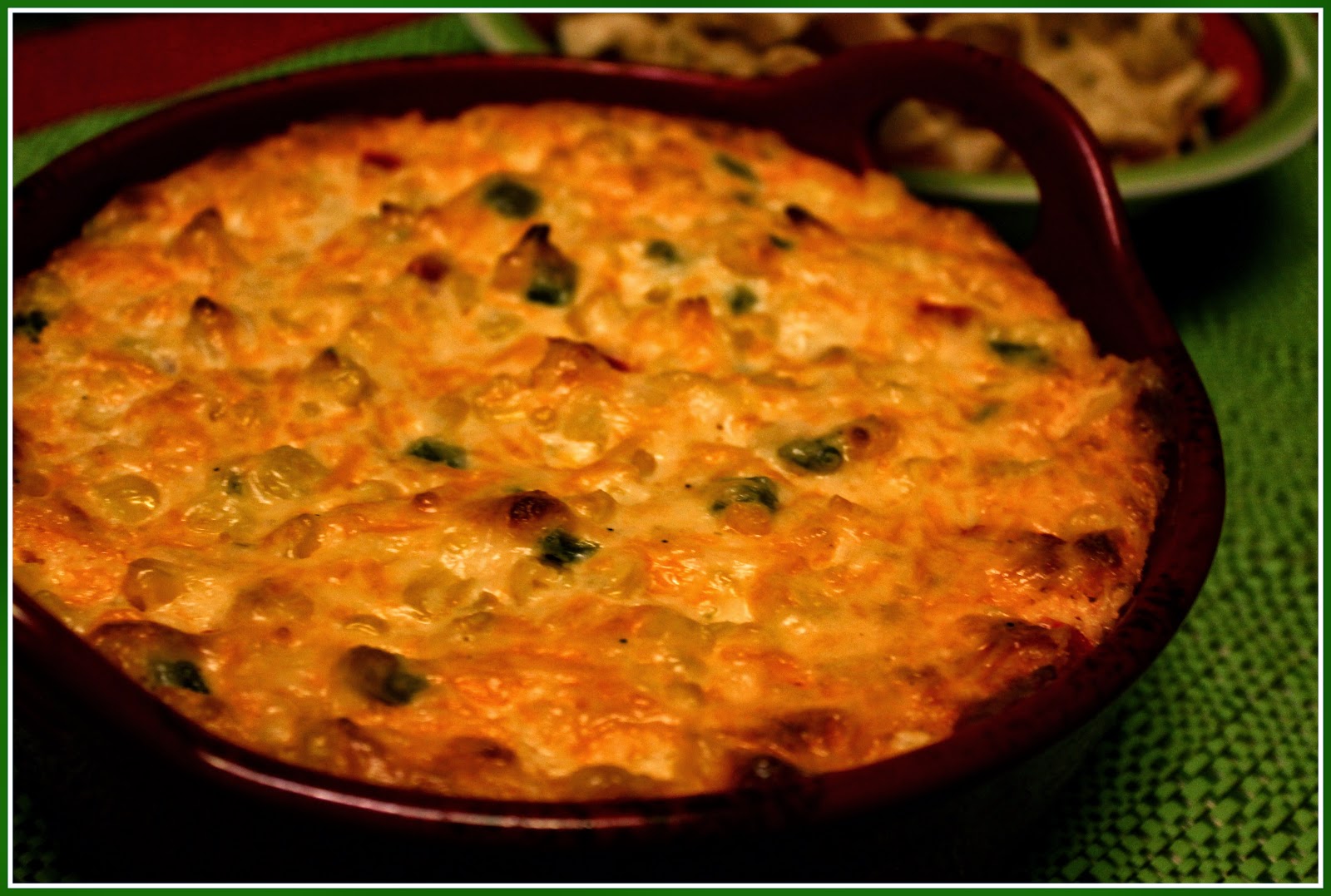 Sweet Tea and Cornbread: Cheesy Southwestern Corn Dip!