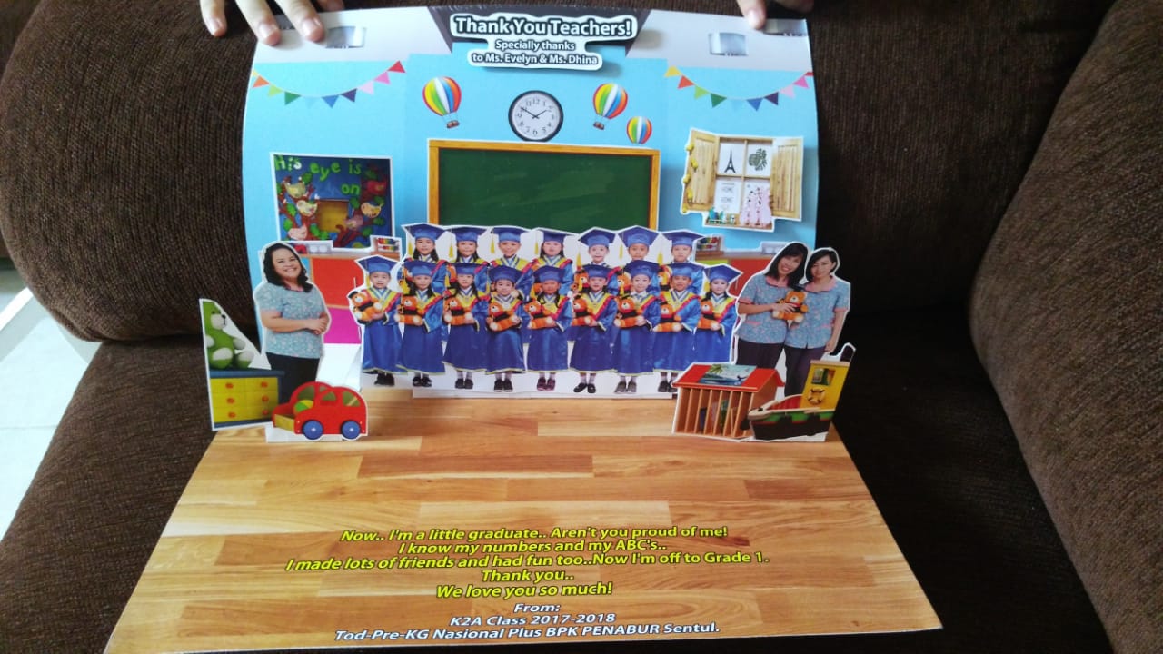 Gambar Kerajinan Pop Up Card: Gambar Pop Up Card