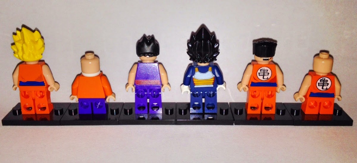 Bibi Toys - Lego collecter: Dragon Ball Z minifigures by Decool (sets ...