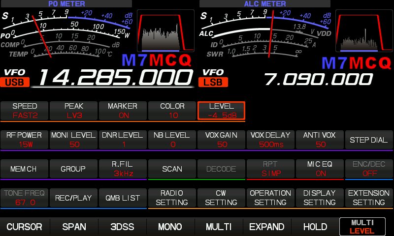 M7MCQ HAM RADIO BLOG: YAESU FT-DX101D REVIEW