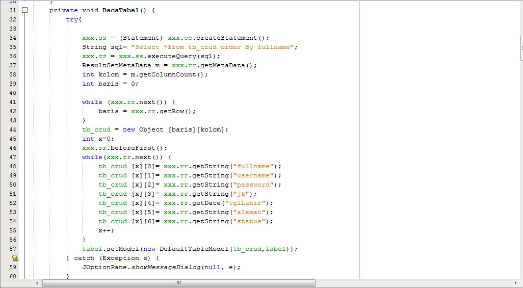 Belajar Membuat Aplikasi CRUD dengan JAVA NEATBENS dan ...