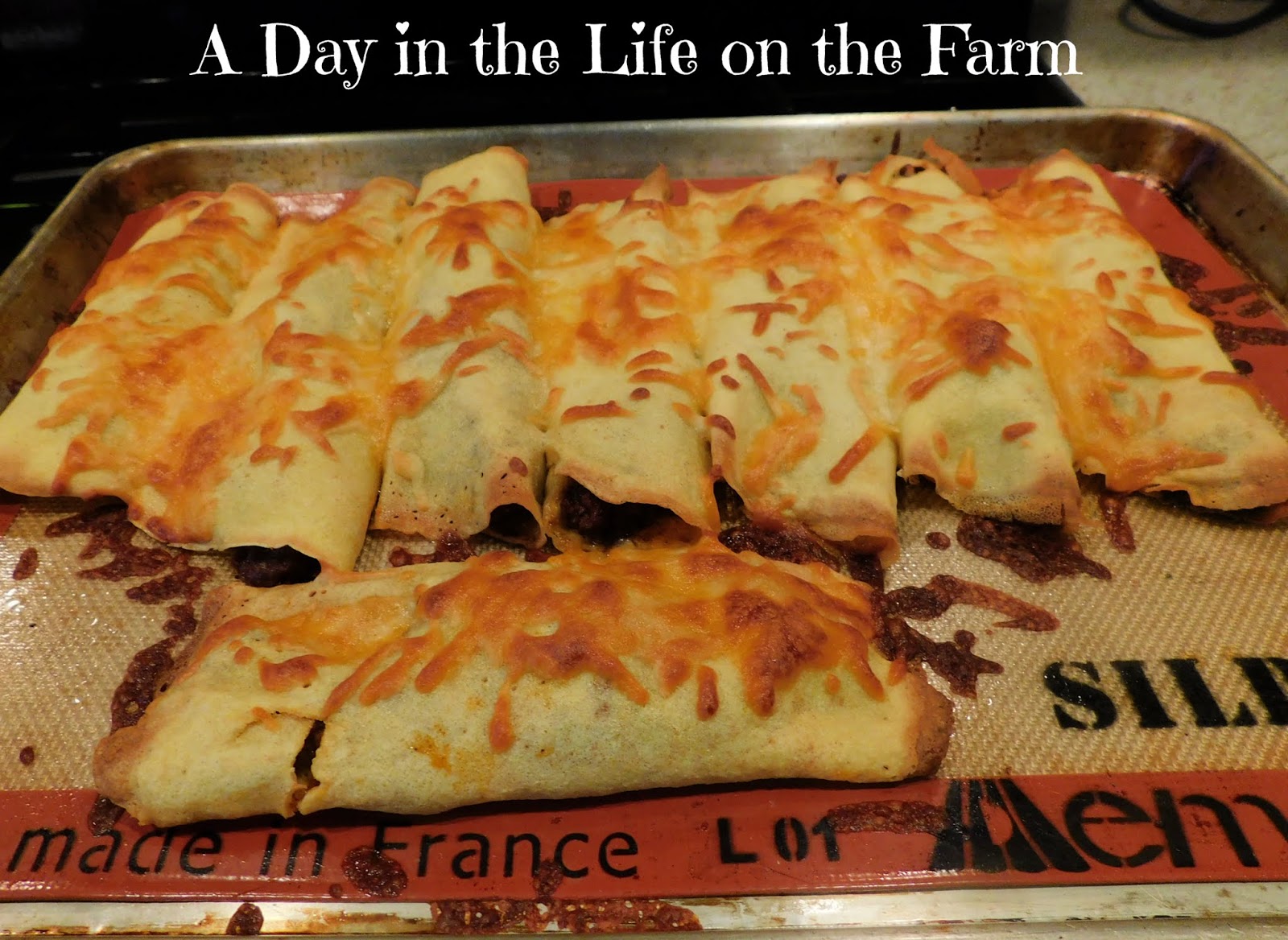 A Day in the Life on the Farm: Taco Crepes #CincodeMayoRecipes