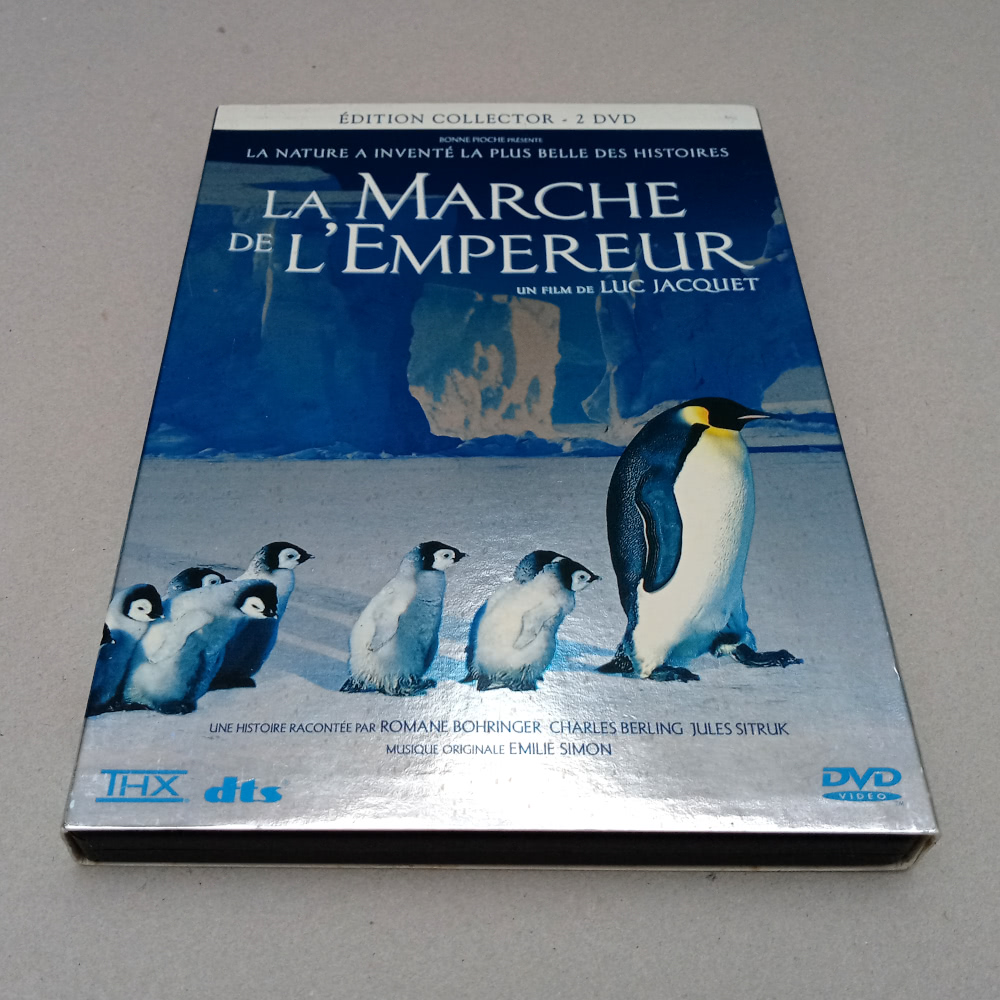 DVD La Marche de l'empereur de Luc Jacquet (March of the Penguins ...