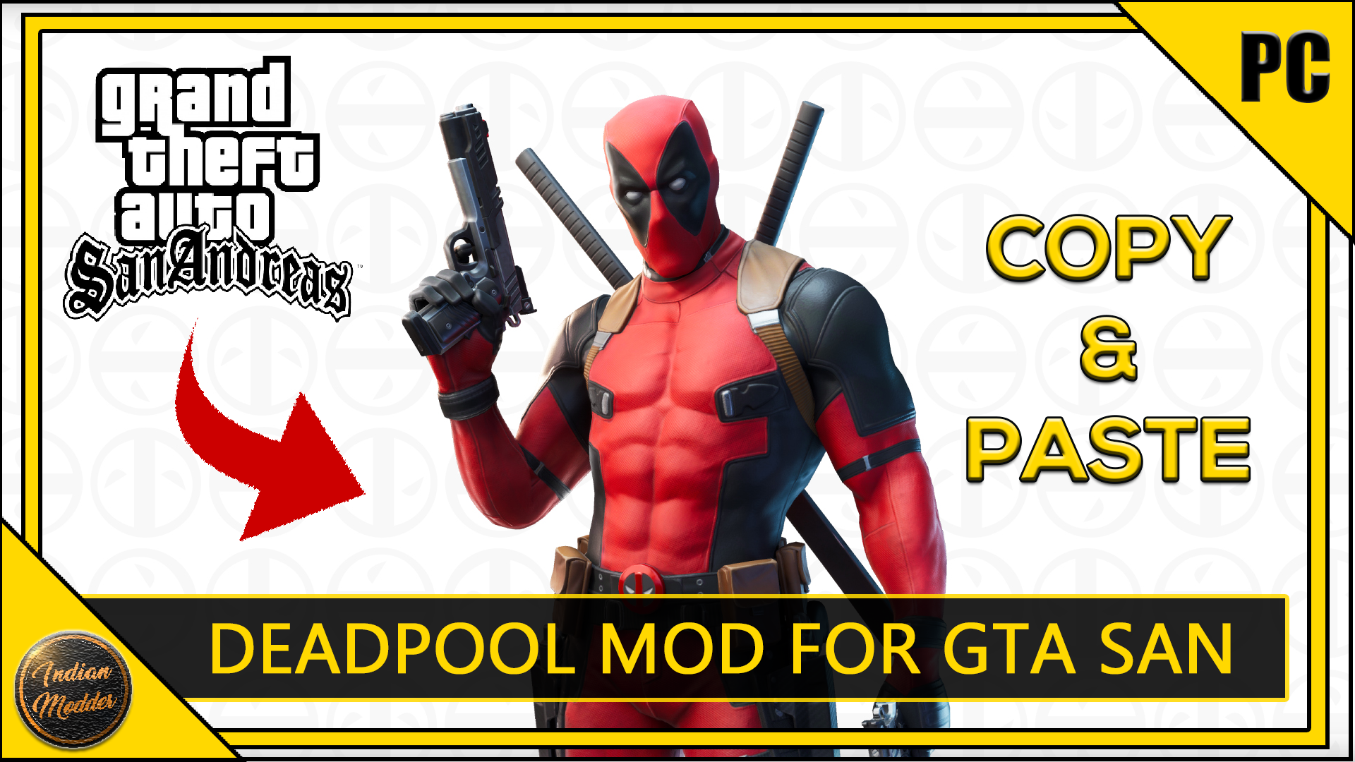 Download Deadpool MOD For GTA San For PC 100% Working - THEME DEGIN