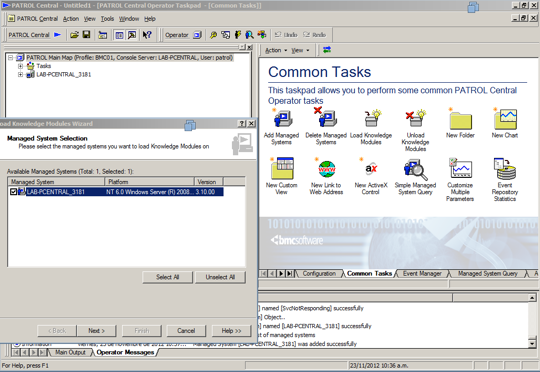Tecnología de Información: BMC Patrol Agent | Patrol Central | Patrol ...