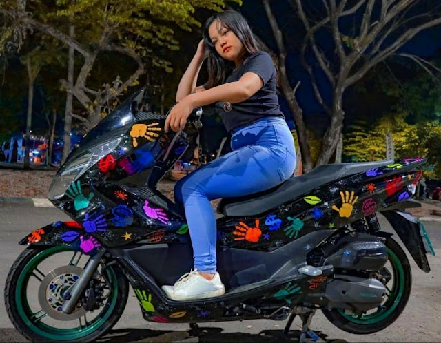 Modifikasi Pcx Warna Hitam Original, Polos, Metalik, Mutiara Doff Dll ...
