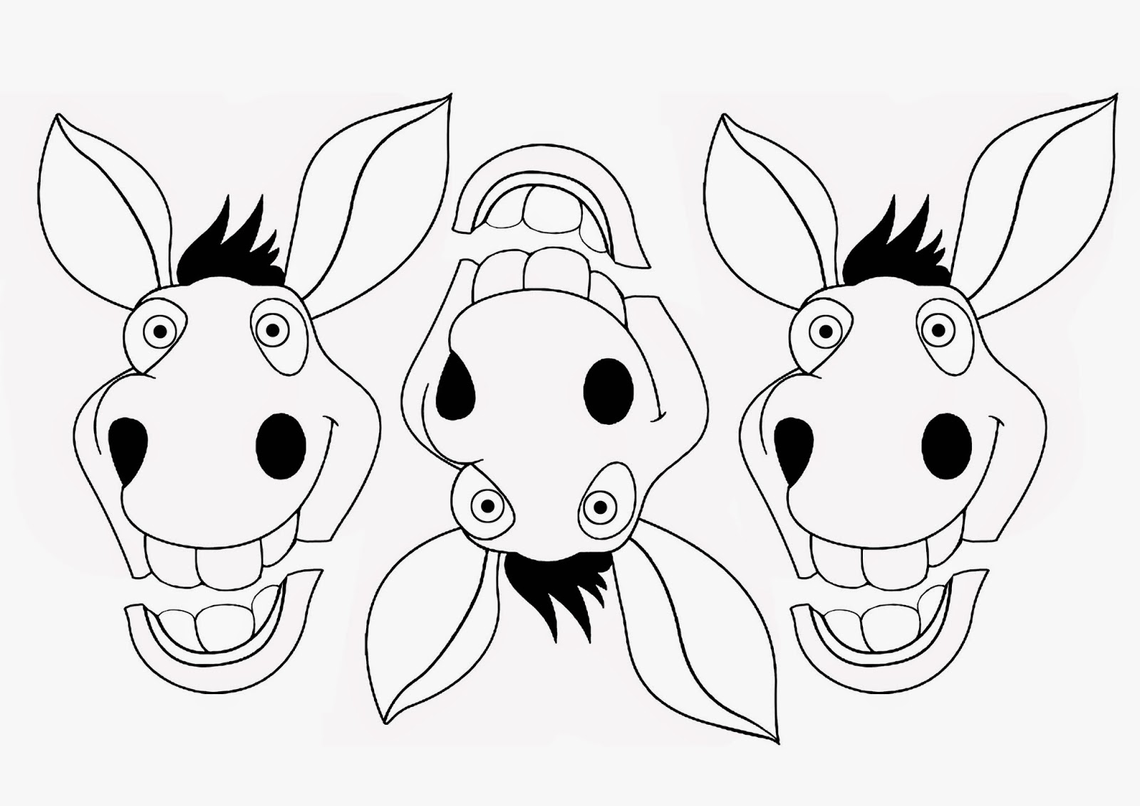 The Bible Class Activity/Craft Experiment: Balaam's Talking Donkey ...