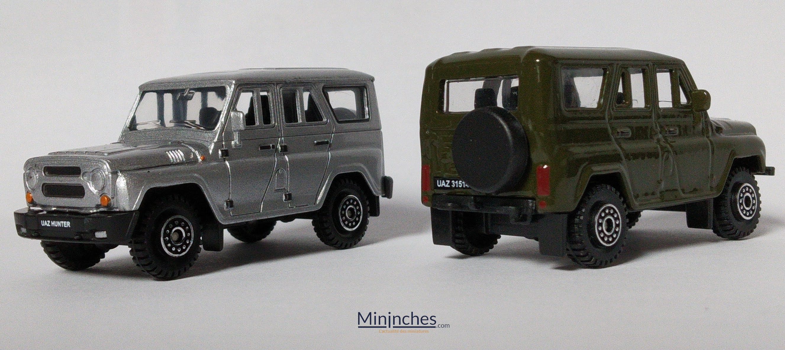 Découverte : Miniatures Russes UAZ & Lada au 1/60 par Autogrand - Mininches