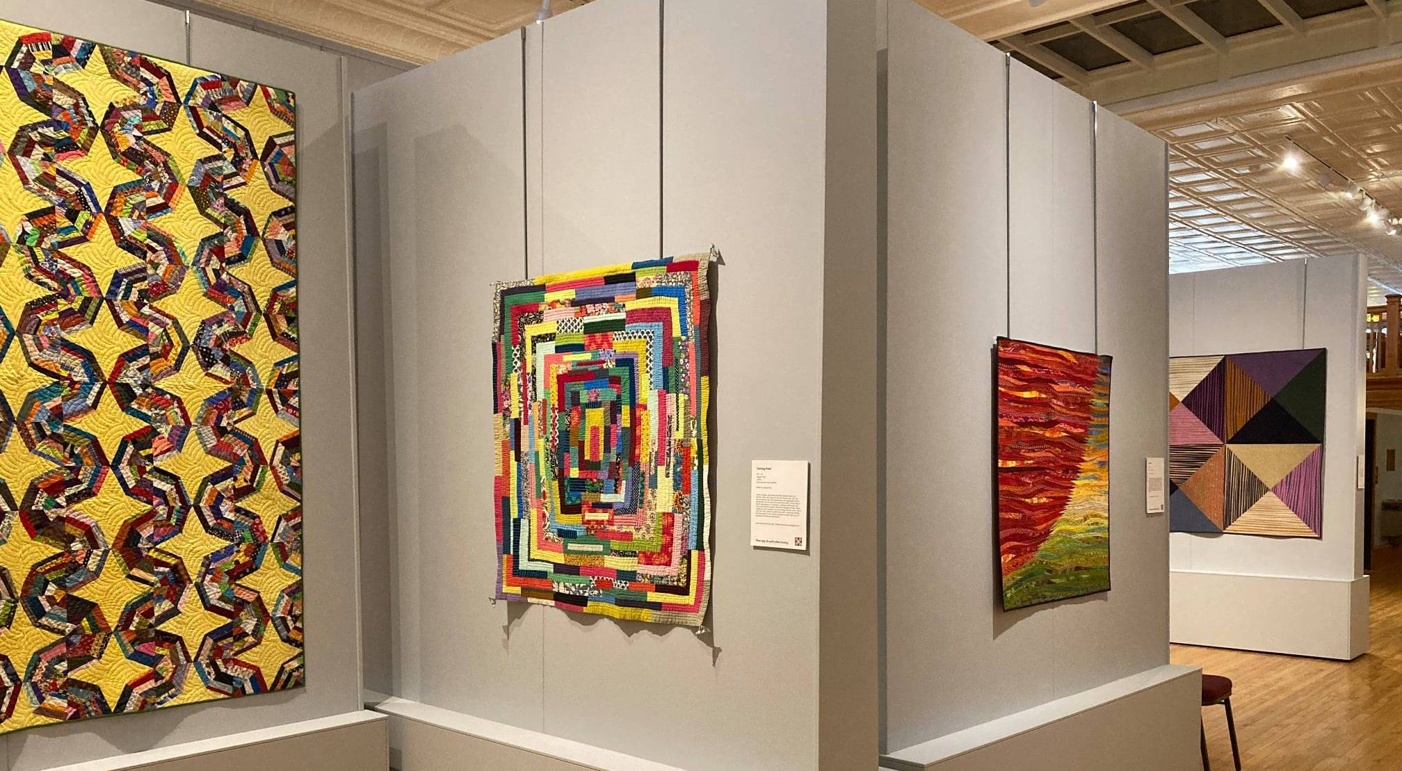 Quiltville's Quips & Snips!!: String Theory at the Iowa Quilt Museum!