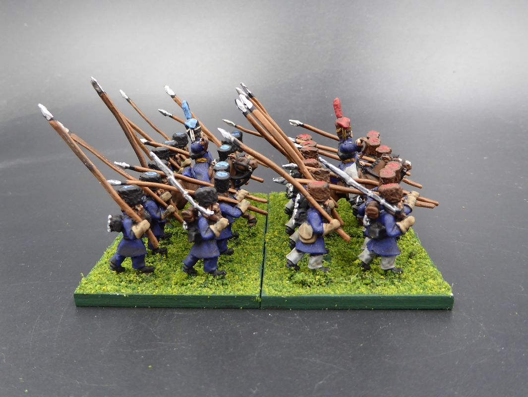 Palouse Wargaming Journal: Russian Conscripts/Dismounted Cossacks in 1799