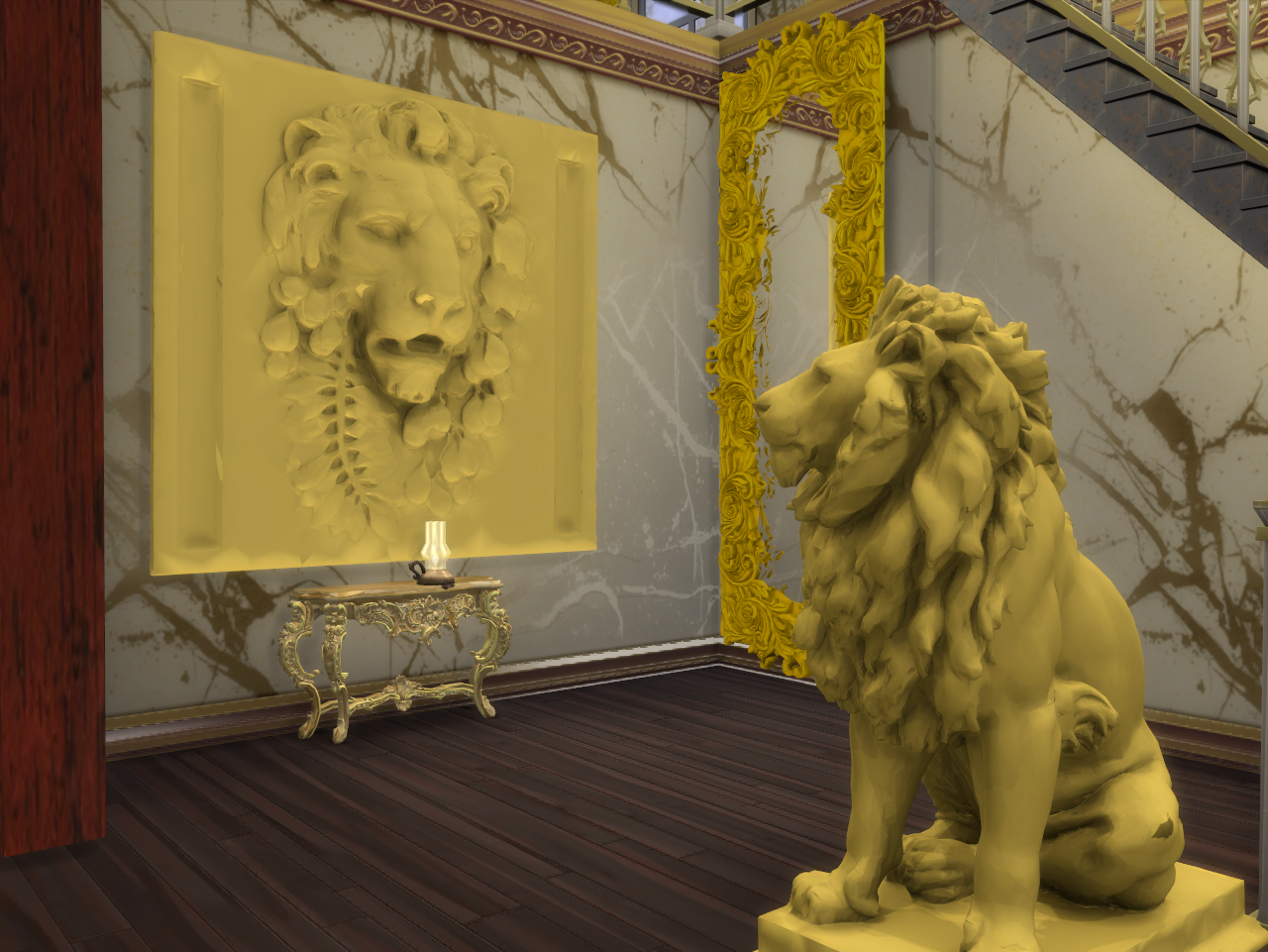 Anna Quinn Stories: Lions Everywhere For SIMS 4
