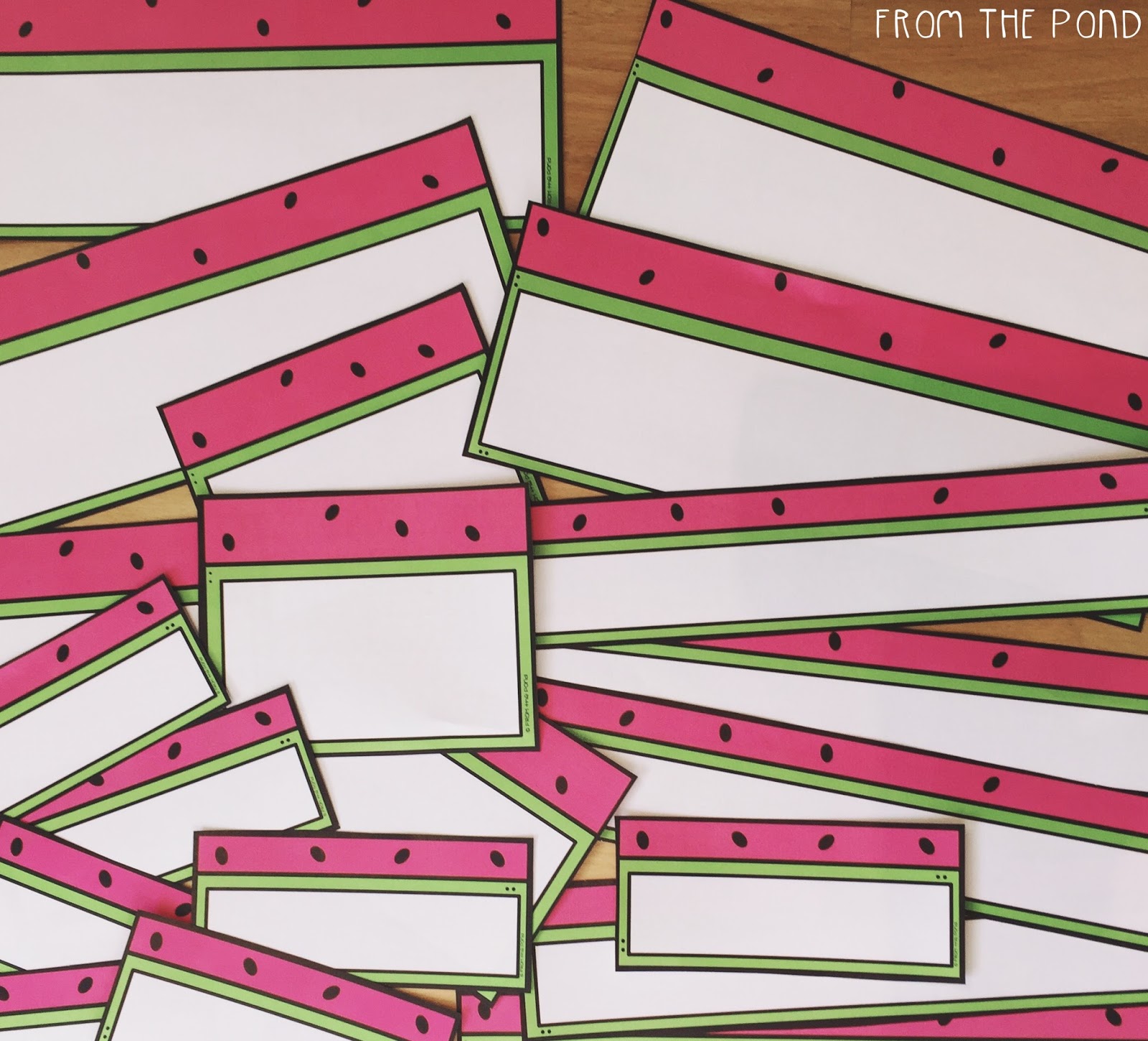 Classroom Labels | From the Pond