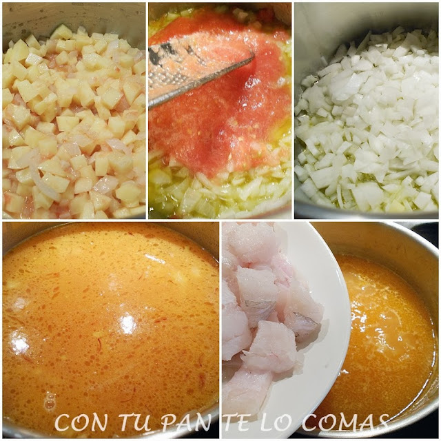 SOPA DE MERLUZA