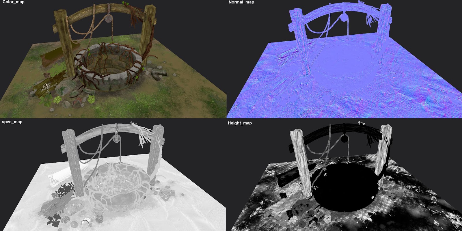 Well_Modeling_Texturing