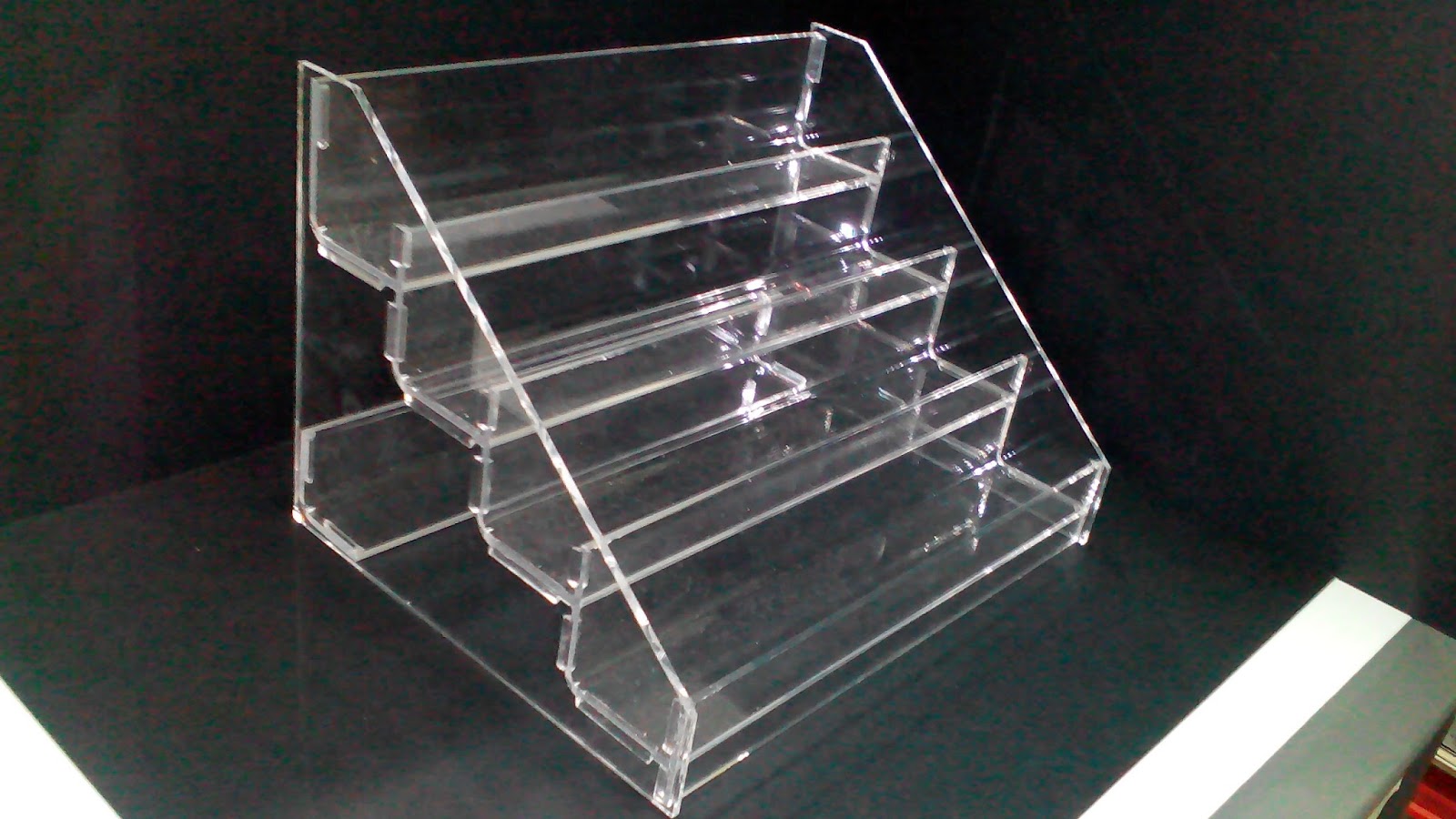 REMY KL - RAK RACK DISPLAY: RAK DISPLAY 4 TINGKAT (RM75 -24cm lebar)