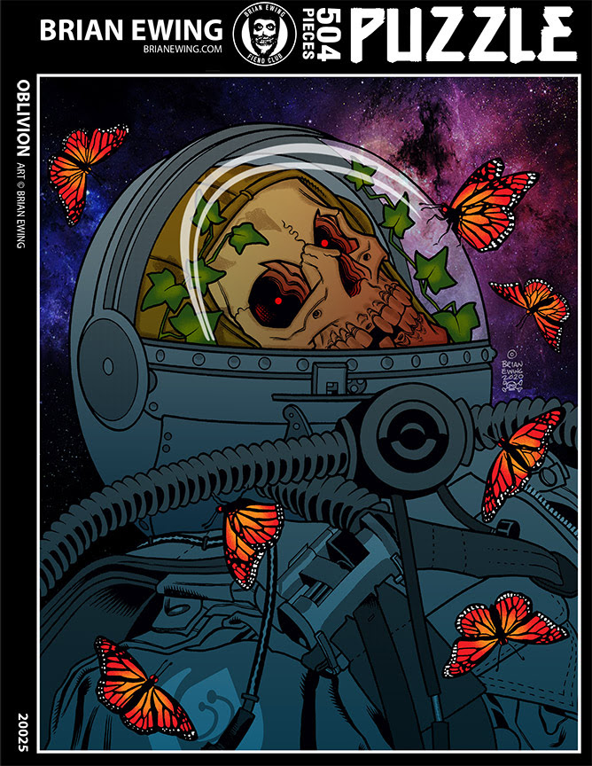 INSIDE THE ROCK POSTER FRAME BLOG: Brian Ewing Oblivion Release From ...