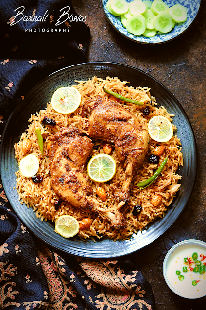 Arabic Chicken Mandi | Smokey Chicken & Rice - Curries & Stories