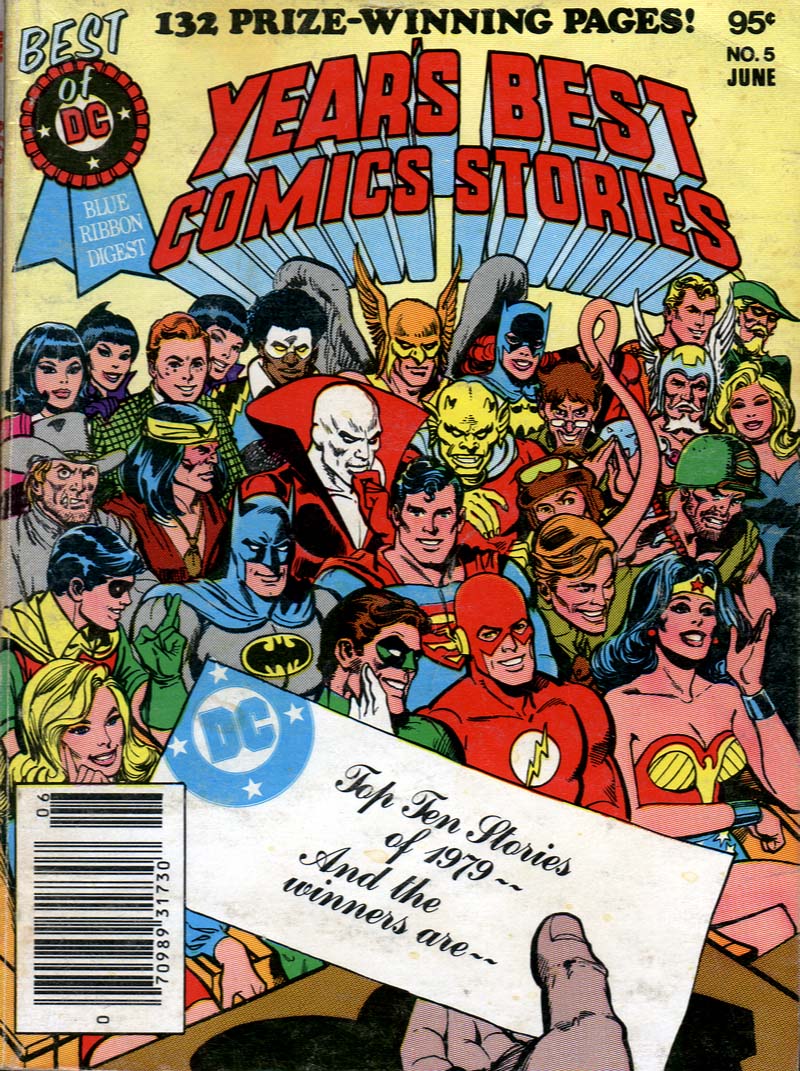 Old Comics world: The Best of DC Blue Ribbon Digest 05 (Year's Best ...