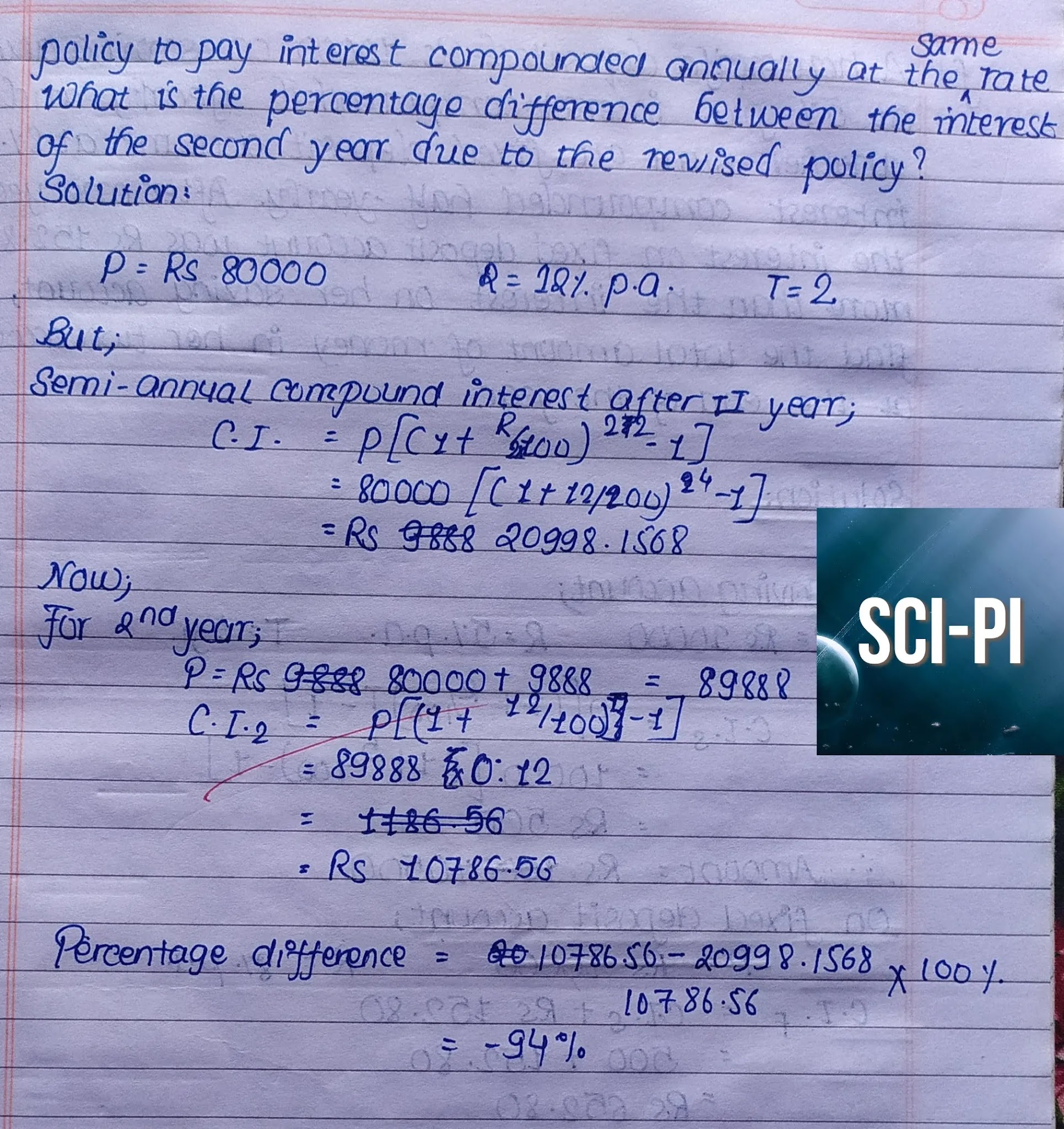 Class 10 - Compound Interest Solved Exercises | vedanta Excel in ... Class 10 - Compound Interest Solved Exercises | vedanta Excel in ...