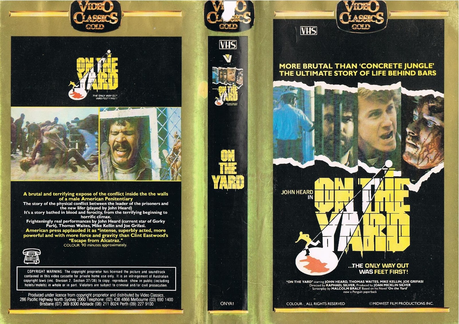 Australian VHS Covers: Video Classics Gold Collection