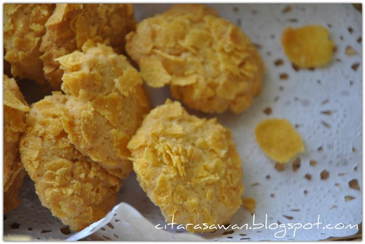 Biskut Cornflakes Crunch ~ Blog Kakwan