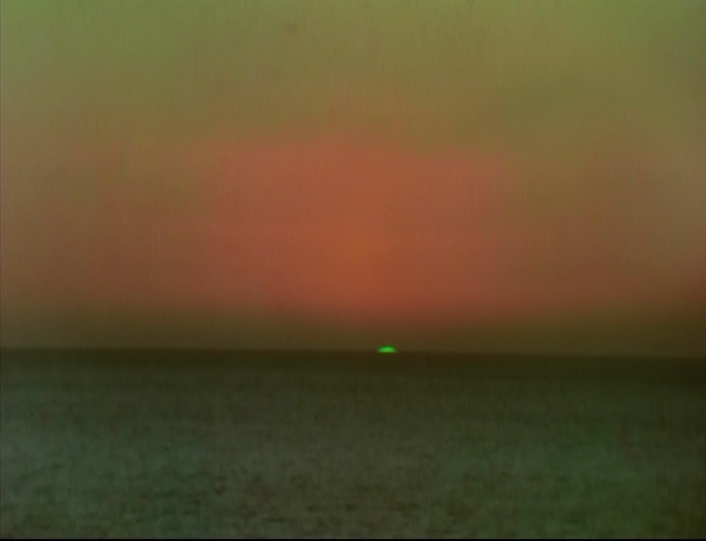 some LANDSCAPES: The Green Ray