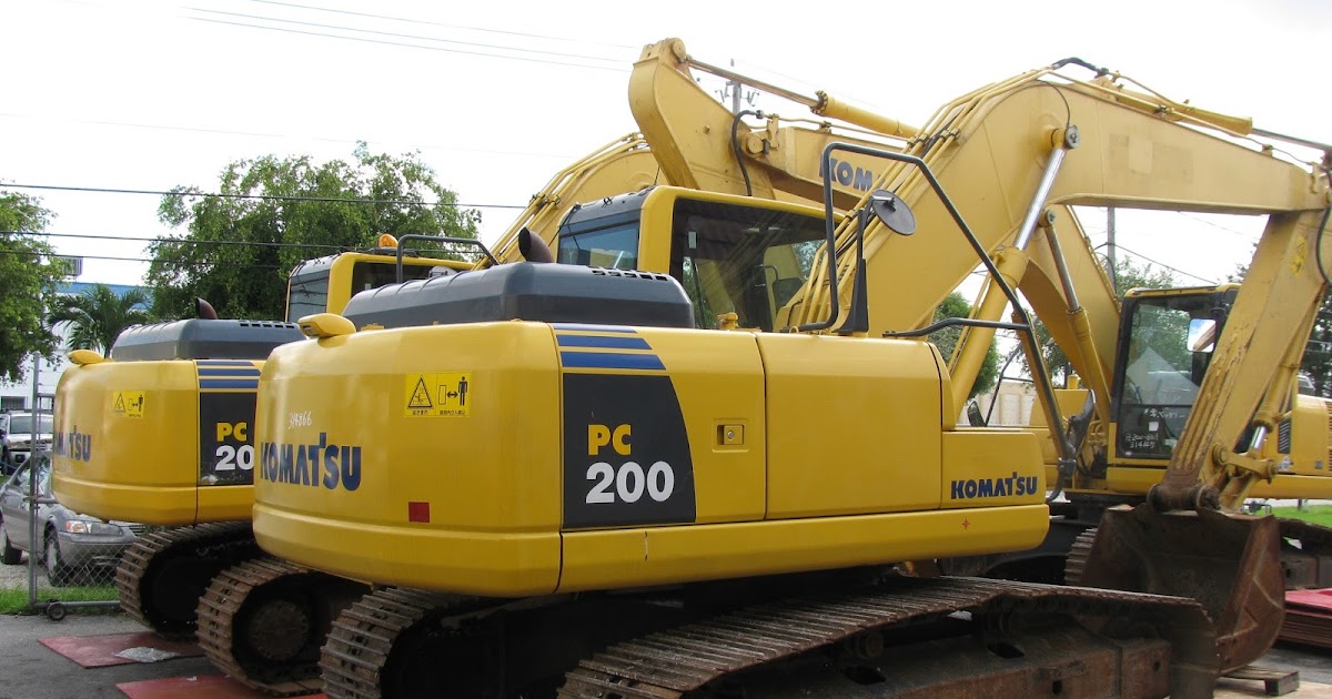 RENTAL ALAT BERAT: Komatsu PC 200-8 Jakarta